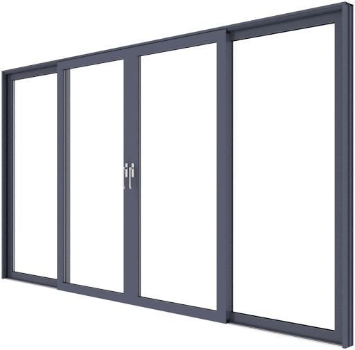 Châssis coulissants en PVC ou aluminium à prix d'usine